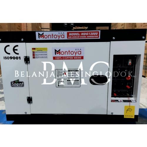 Jual Genset 10 KVA 1 phase montoya mdg 13000 Genset Silent USA ...