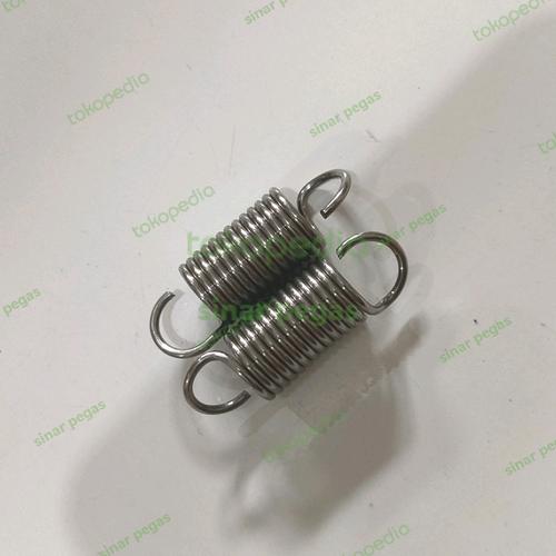 Jual spring tarik stenlis 1 mm x od 7.5 mm x panjang total 26 mm - Kab ...