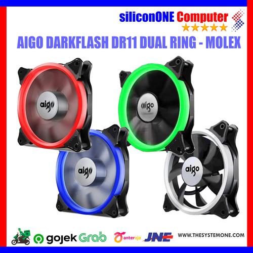 Jual AIGO FAN DR11 DARKFLASH DOUBLE RING MOLEX - RED - Kota Bandung ...