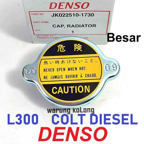 Jual Tutup Radiator Besar L300 Colt Diesel T120 PS100 PS120 DENSO Asli ...