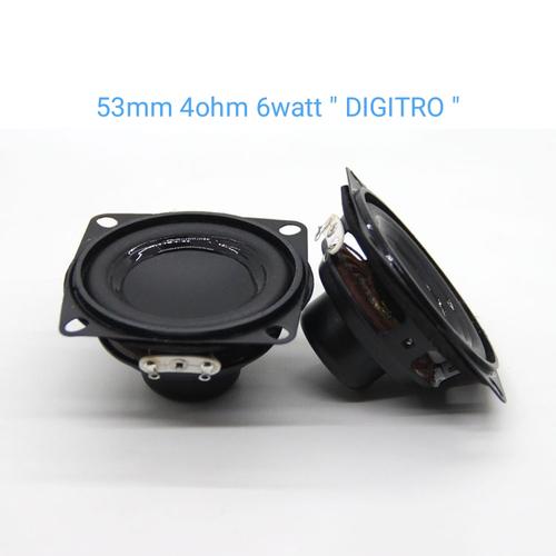 Jual Speaker 2inch 53mm Full Range 4ohm 6watt Neodymium magnet ...