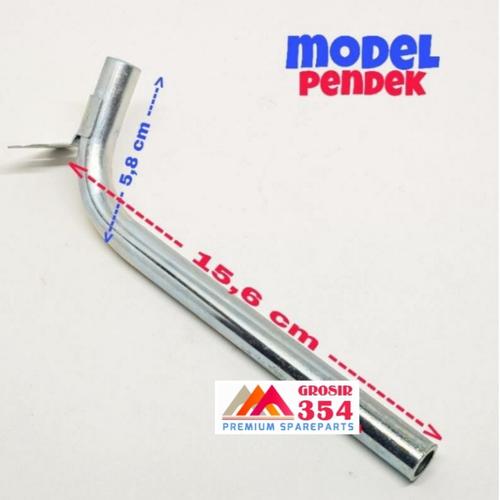 Jual Pipa L pendek cerobong api lilin model rinnai - tungku dudukan ...