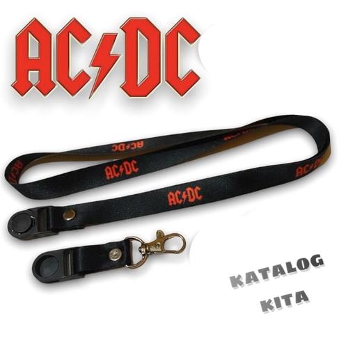 Jual Lanyard ACDC tali BAND gantungan kunci POD VAPE id card name tag ...