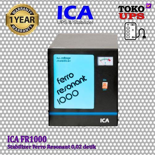 Promo ICA FR1000 FR 1000 1000VA Stabilizer Ferro Resonant 0.02 detik ...