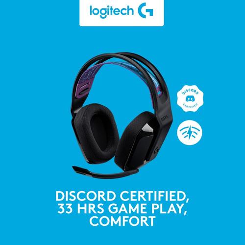 Jual Logitech G535 G 535 LIGHTSPEED Headset Gaming Wireless - Black ...