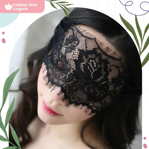 Promo Sexy Lingerie Mask Topeng Helloween Party Lingerie Murah - Putih ...
