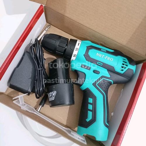 Jual Cordless Bor 10mm 12Volt Variabel Speed NRT 320 PRO - Kota ...