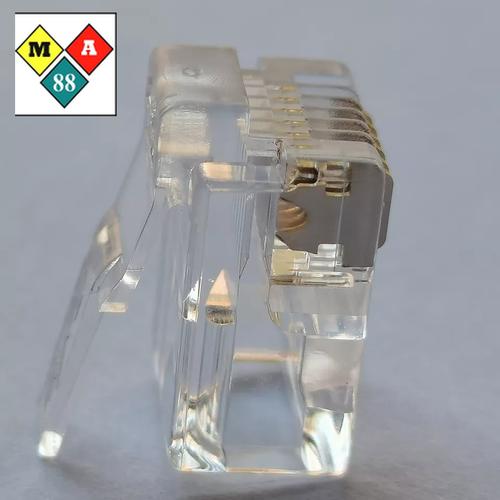 Jual Konektor Telp RJ11 6 Pin Connector Line RJ 11 6Pin 6P6C Taiwan ...
