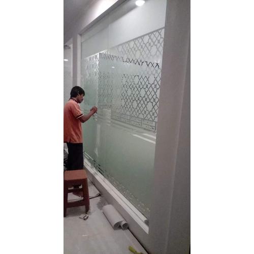 Jual cutting stiker sandblast custom desain logo - Kota Tangerang ...