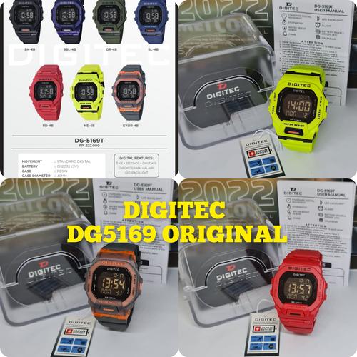 Jual Jam tangan Pria Digitec Dg 5169 Original - Merah - Jakarta Utara ...