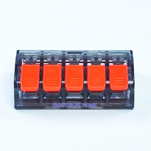 Jual CONNECTING TERMINAL 5PIN 32A/450V CMK-635 PENYAMBUNG KABEL - Kota ...