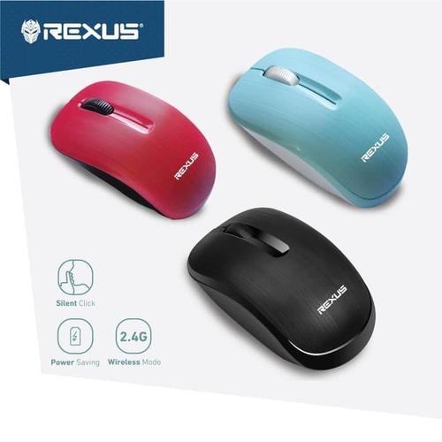 Jual Rexus Q10 Mouse Wireless Office 3D Silent Click Rexus Q 10 - Kota ...