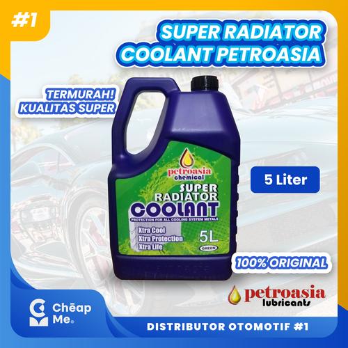 Promo Radiator Coolant PETROASIA 5L Anti Karat / Air Raditor Mobil 5 ...