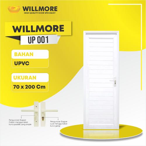 Jual WILLMORE UP 001 Pintu UPVC Kamar Toilet Utama Taman Rumah - Kota ...