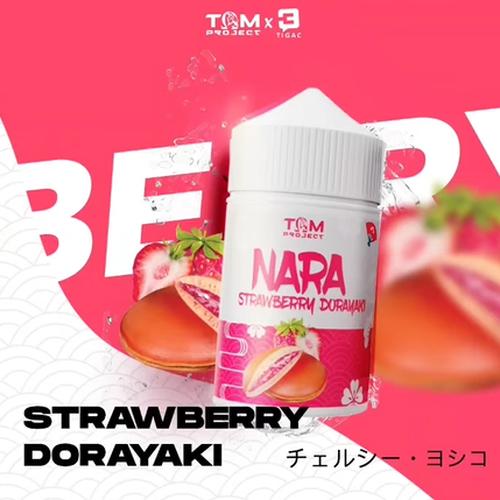 Promo Nara Strawberry Dorayaki 60ML by Tigac x Tom Project - Liquid ...