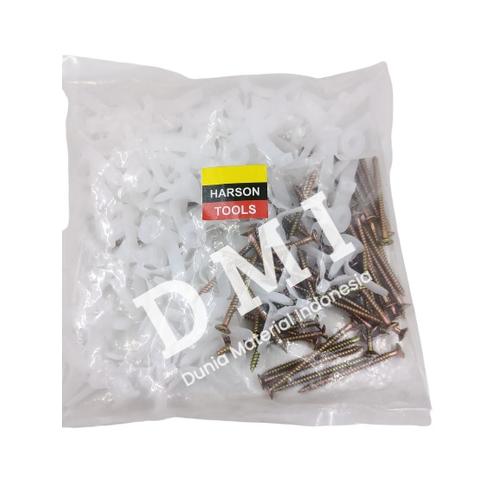 Jual Fisher Gypsum & Skrup | Fiser Gipsum Set | Skrup Viser Gypsum ...