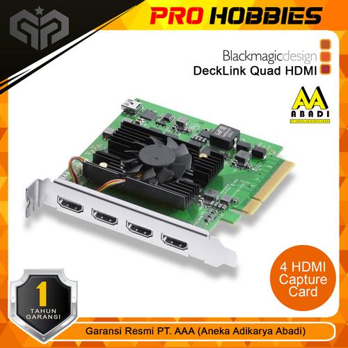 Jual Blackmagic Design DeckLink Quad HDMI Recorder Capture Card ...