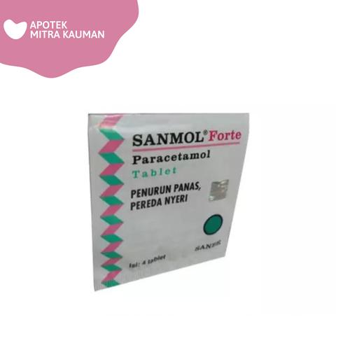 Jual Sanmol Forte Tablet 1 Strip/Lembar Isi 4 Tablet - Kab. Nganjuk ...
