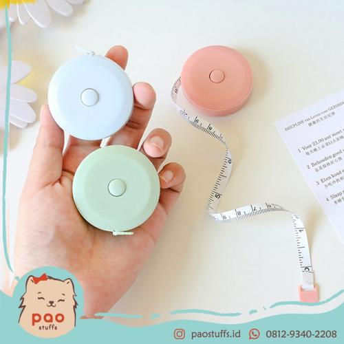 Promo measure tape mini meteran pengukur baju celana alat ukur rol ...