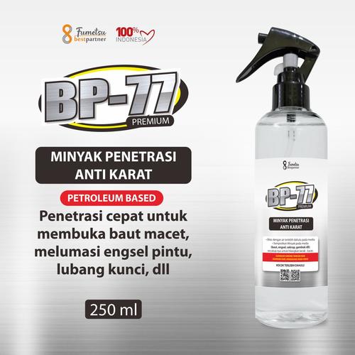 Jual BP-77 Minyak Pelumas Penetrasi Anti Karat utk Baut,Engsel,Kunci 250ml - Produk Saja - Kab ...