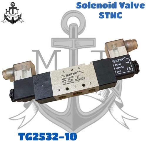 Jual SOLENOID VALVE 5/2 DOUBLE COIL PORT 3/8" TG2532-10 STNC PNEUMATIC ...