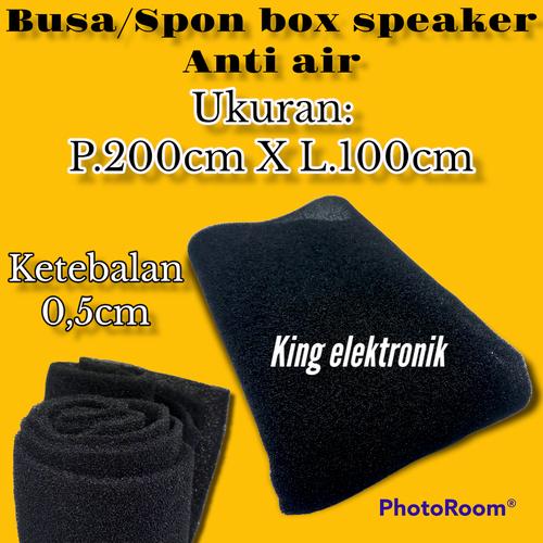 Jual busa spon box speaker anti air 200x100x0,5cm - Kota Yogyakarta ...