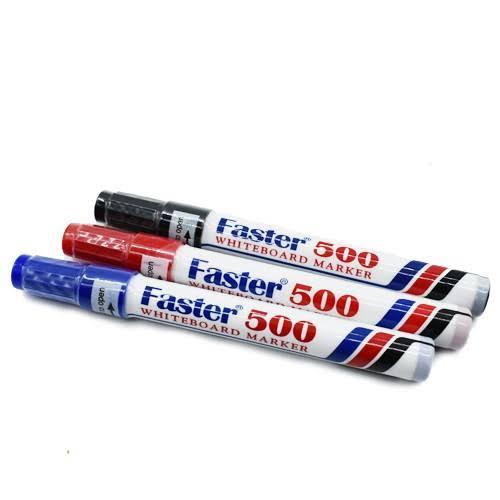 Jual Spidol Faster Whiteboard whiteboard marker W500 papan tulis - Biru ...