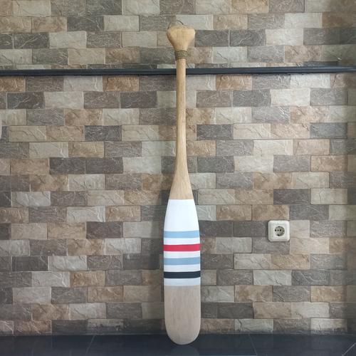 Jual Dekorasi Dayung Kayu Bermotif Jumbo besar barang unik Home Decor ...