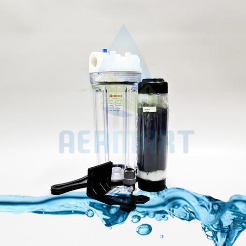 Jual Paket Filter Air 1 Tahap Housing Clear Plus Catridge Karbon Aktif ...