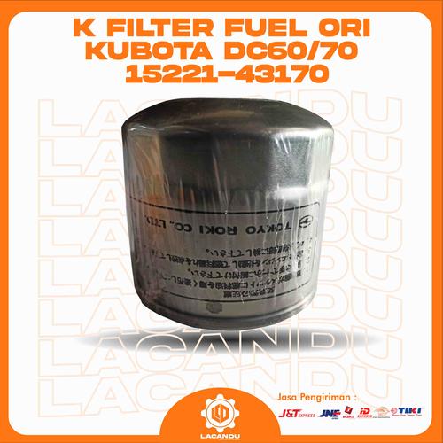 Jual K FILTER FUEL ORI KUBOTA DC60/70 15221-43170 for COMBINE HARVESTER ...