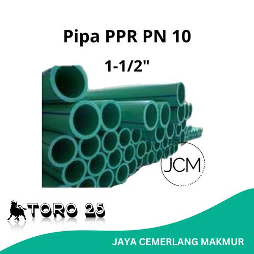 Jual Pipa PPR PN 10 Toro 1-1/2 Inch / Pipa Air Dingin Toro 50 mm / Pipa ...