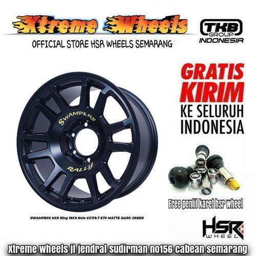 Jual velg mobil strada triton ring 18 lebar 9 pnp pajero fortuner hilux mux - Kota Semarang ...