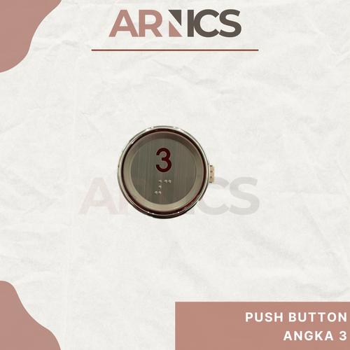 Promo Push Button Sigma Bulat PB-38/ Elevator Push Button / Push Button ...