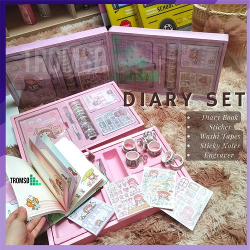 Jual Tromso 5in1 Diary Set / Gift Set / Buku Harian untuk anak ...