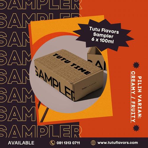 Jual Tutu Flavors Sampler Sirup Kemasan Sample Tester 100ml Syrup ...