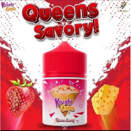 Jual Krusty Crepes V5 Queens Savory Strawberry Cheese 60ML 100% ...
