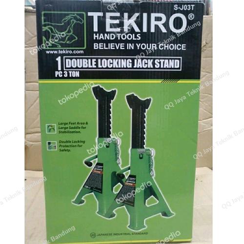 Jual TEKIRO Jack Stand 3 Ton - 1 set isi 2 pc - Kota Bandung - QQ Jaya ...