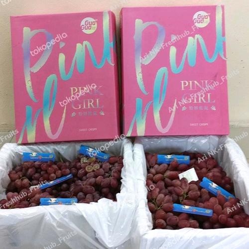 Jual Buah Anggur Crimson Merah Seedless - Keranjang - Jakarta Barat ...