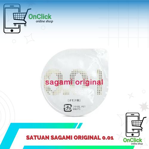 Jual Kondom Sagami 0.01 001 Ecer Kondom Tipis Tertipis Original Japan 1pcs - Kab. Tangerang ...