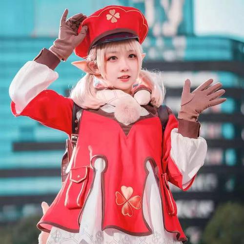 Jual Cosplay kostum Klee genshin impact - telinga peri - Jakarta Timur ...