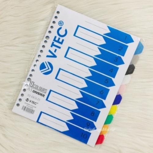 Jual Pembatas File/divider A5/divider B5/pembatas file - B5 - Jakarta ...