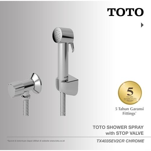 Promo TOTO Shower Spray TX403SEV2CR | Jet Washer - Jet Shower- Shower ...