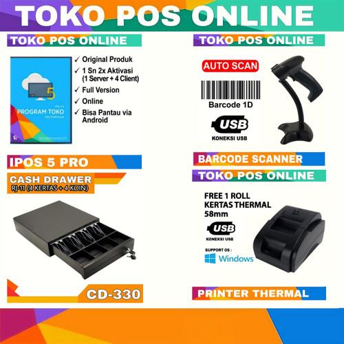 Jual PAKET PROGRAM TOKO MURAH IPOS 5 PROFESIONAL - Kota Surabaya - nura tech | Tokopedia