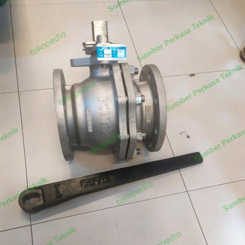 Jual Ball Valve Kitz SS304 Flange JIS 10K 1" inch ( DN 25 ) - Jakarta Barat - Sumber Perkasa ...