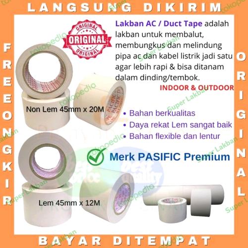 Promo Duct Tape Lem Lakban Isolasi Pipa AC Pasific Premium 45mm x ...
