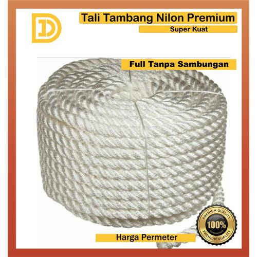 Jual Tali Tambang Besar Sedang Kecil Tali Nilon Bendera Nylon Ikat ...