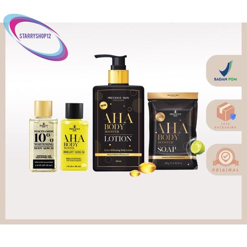 Promo precious skin aha series body serum soap lotion niacinamide booster - AHA serum - Kota ...