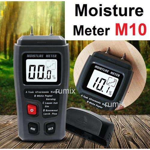 Jual Wood Moisture Meter Kayu Kertas Pengukur Kadar Air Paper MT10 MT ...