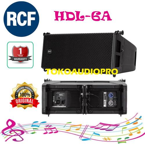 Jual RCF HDL-6A Dual 6" Speaker Linearray Aktif RCF HDL6A - Jakarta Pusat - tokoaudiopro | Tokopedia