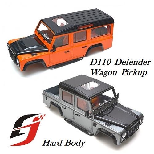 Jual JG RC D110 Land Rover Scale Wagon Pick Up Hard Body Kit 1/10 rc ...